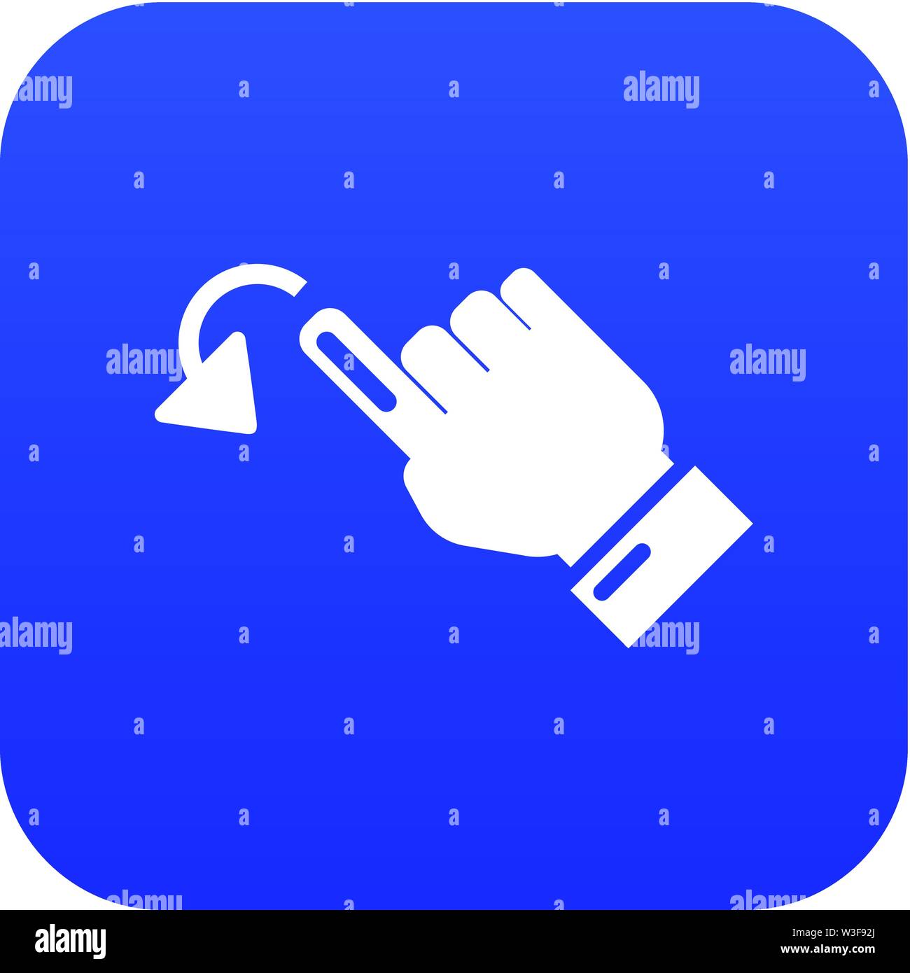 Cursor movement icon, simple black style Stock Vector Image & Art - Alamy