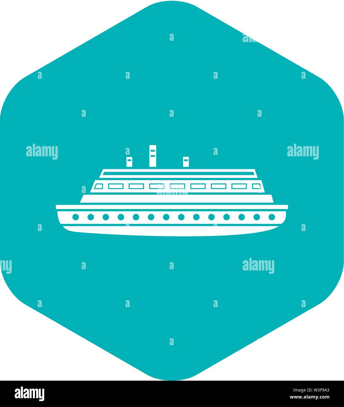 Long ship icon, simple style Stock Vector Image & Art - Alamy