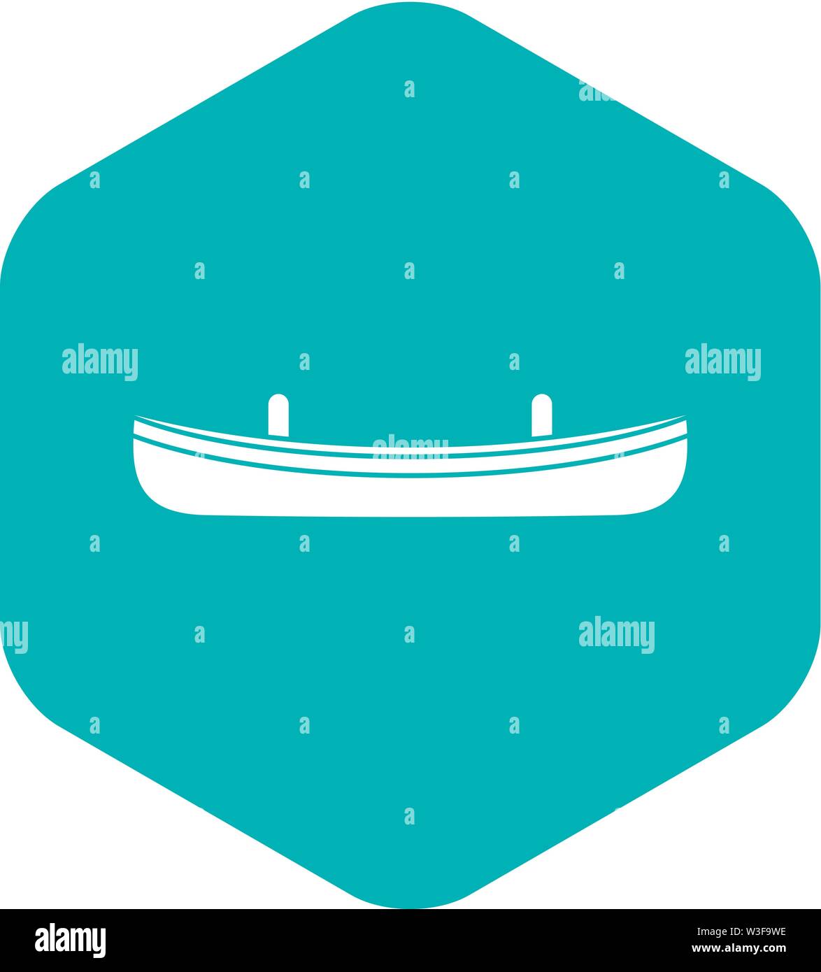 Small boat icon, simple style Stock Vector Image & Art - Alamy