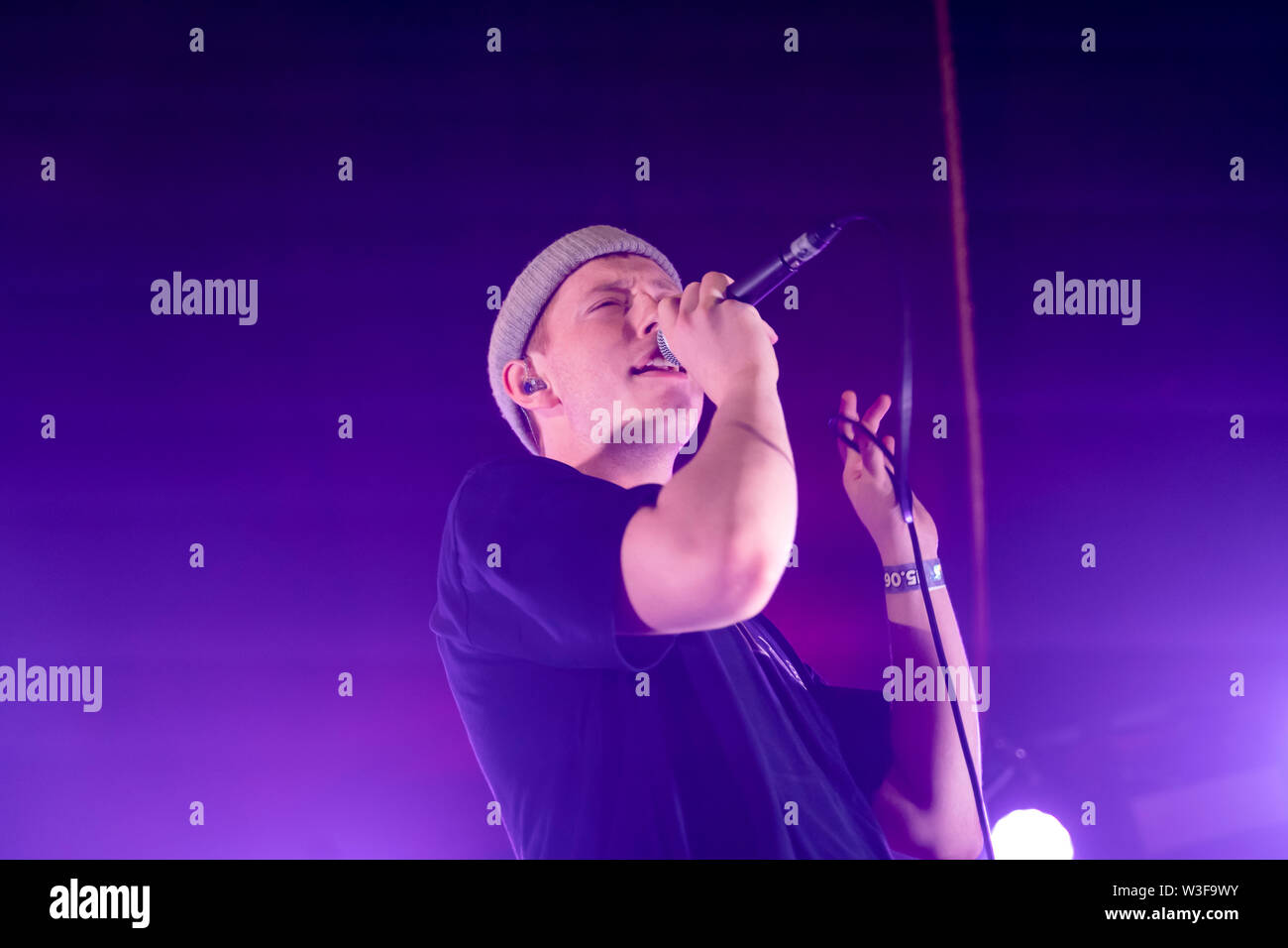 Bergen, Norway - June 16th, 2019. The Norwegian singer, songwriter and ...
