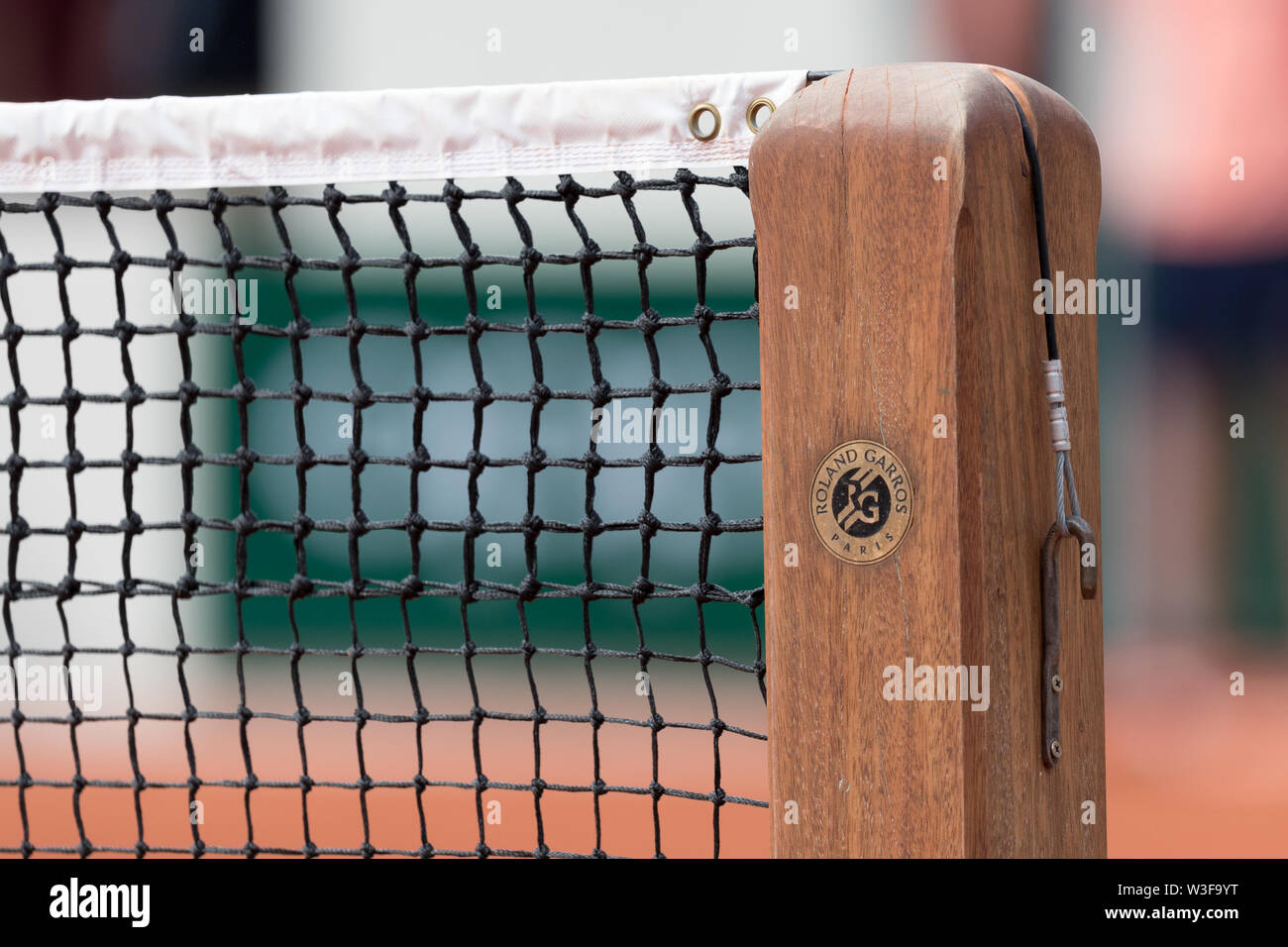 Roland Garros net on court Philippe Chatrier during day 7 of French ...