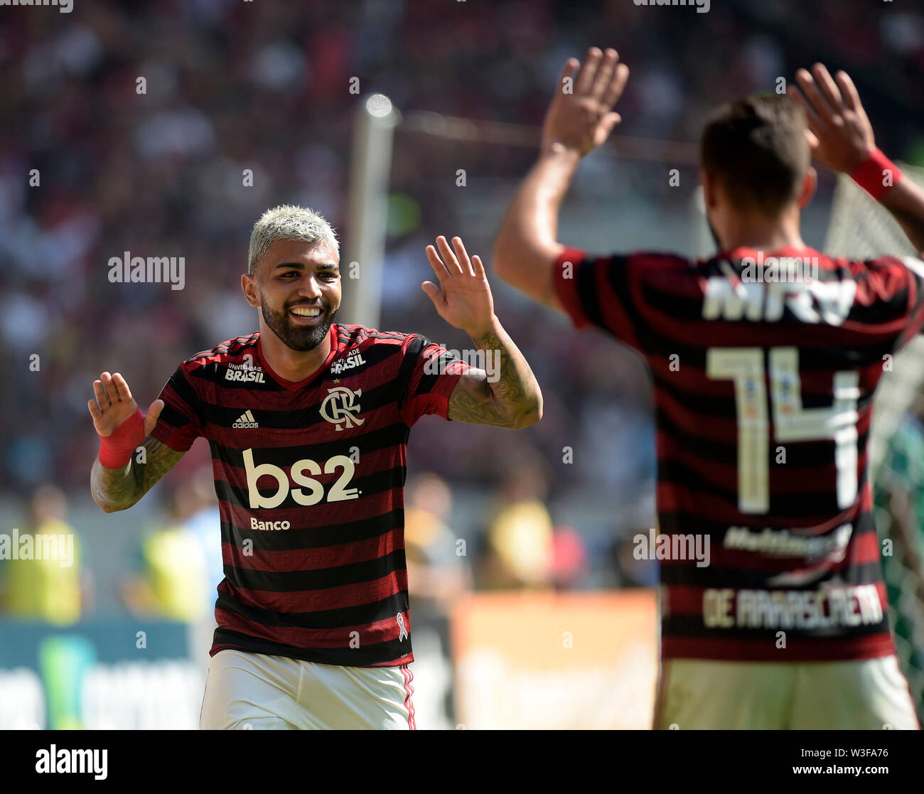 Rio de Janeiro - Brazil, July 14, 2019 - Brazilian football ...