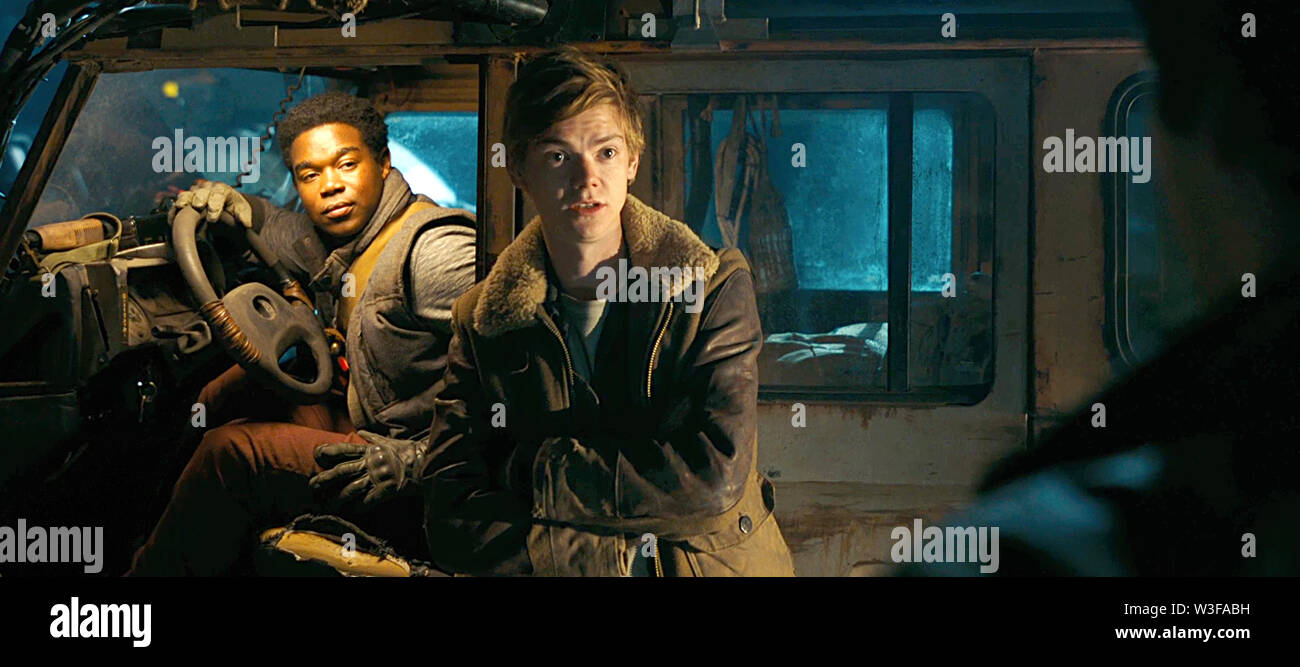 USA. Dylan O'Brien and Thomas Brodie-Sangster in a scene from the ©20th ...