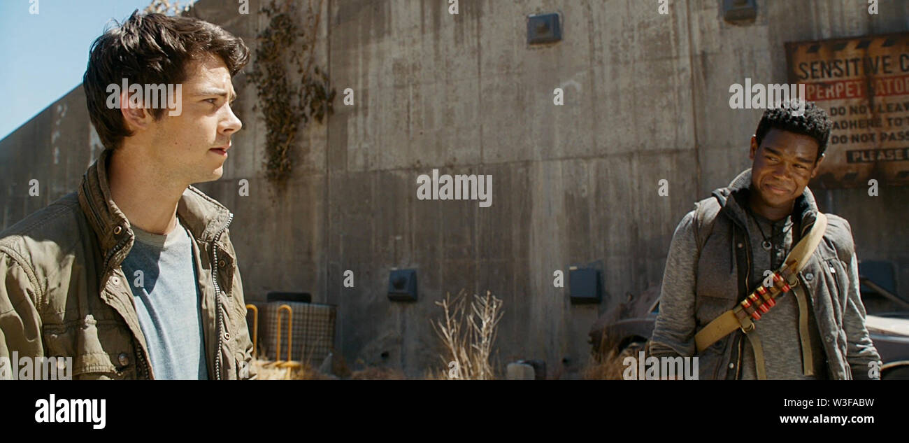 USA. Dylan O'Brien in a scene from the ©20th Century Fox new movie ...