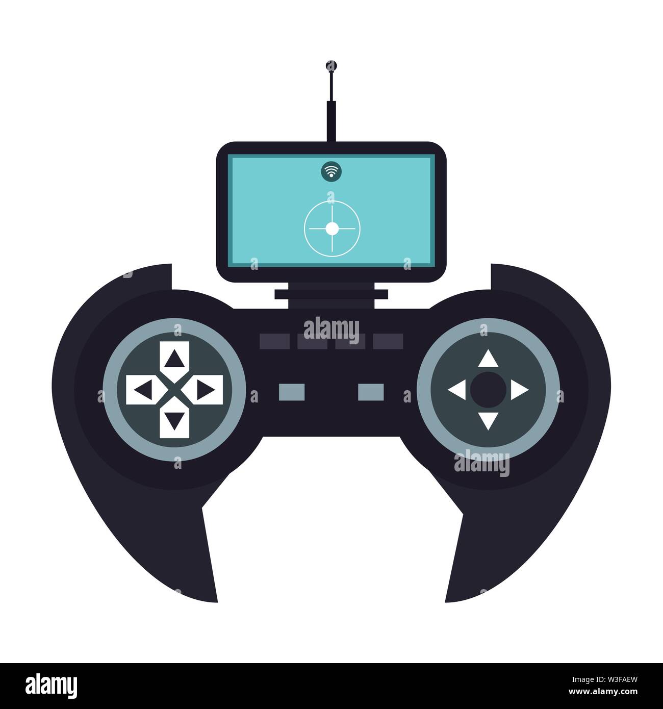 air drone remote control cartoon Stock Vector Image & Art - Alamy