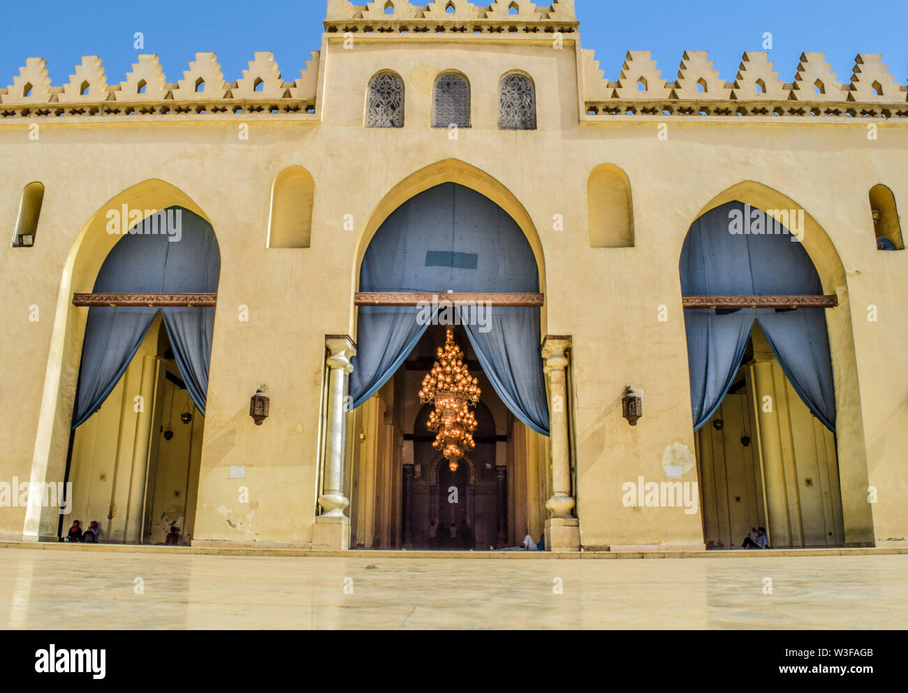 al-hakim mosque in egypt - islamic civilization Stock Photo - Alamy