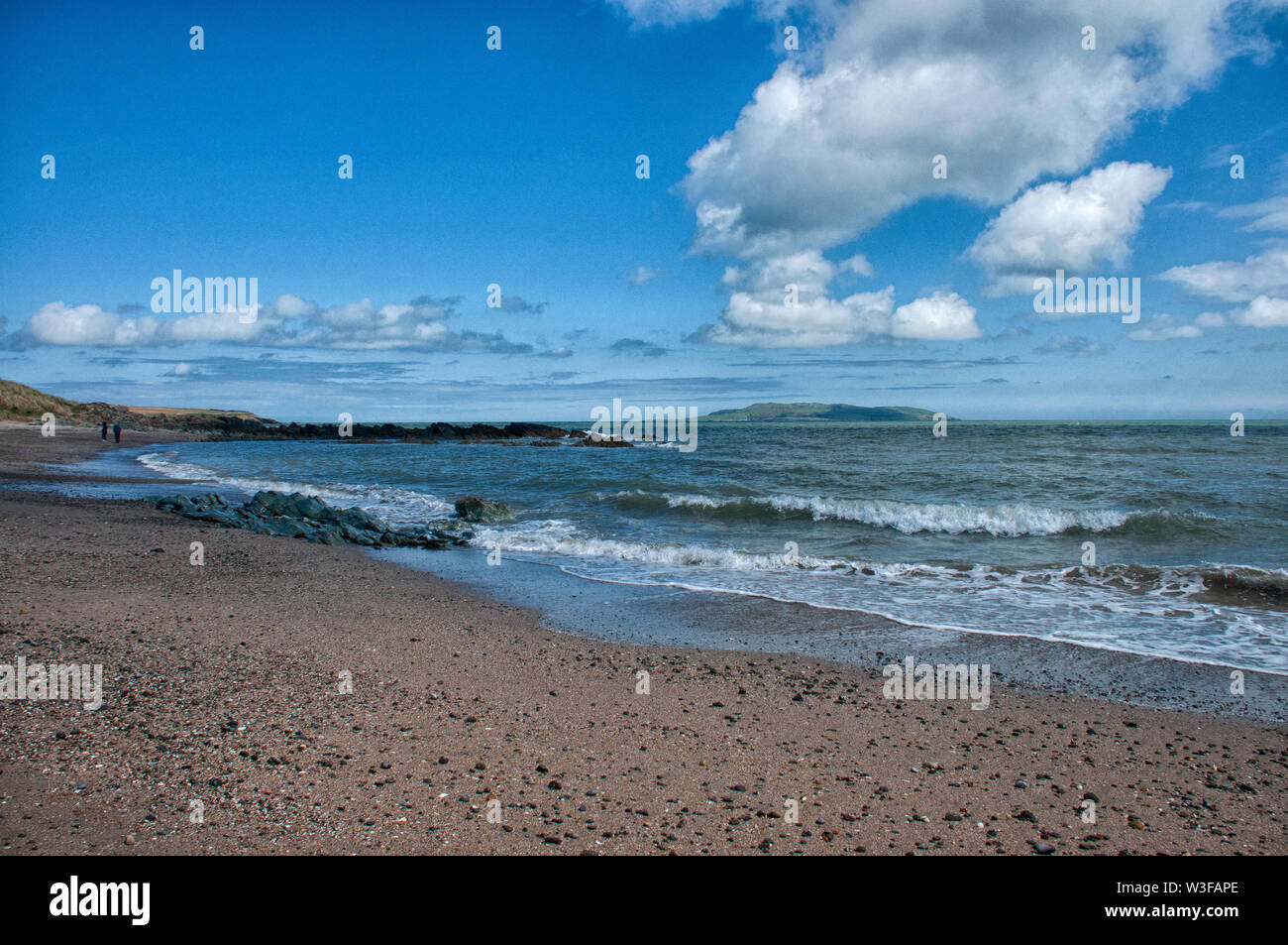 Views of the beach a Skerries Stock Photo - Alamy