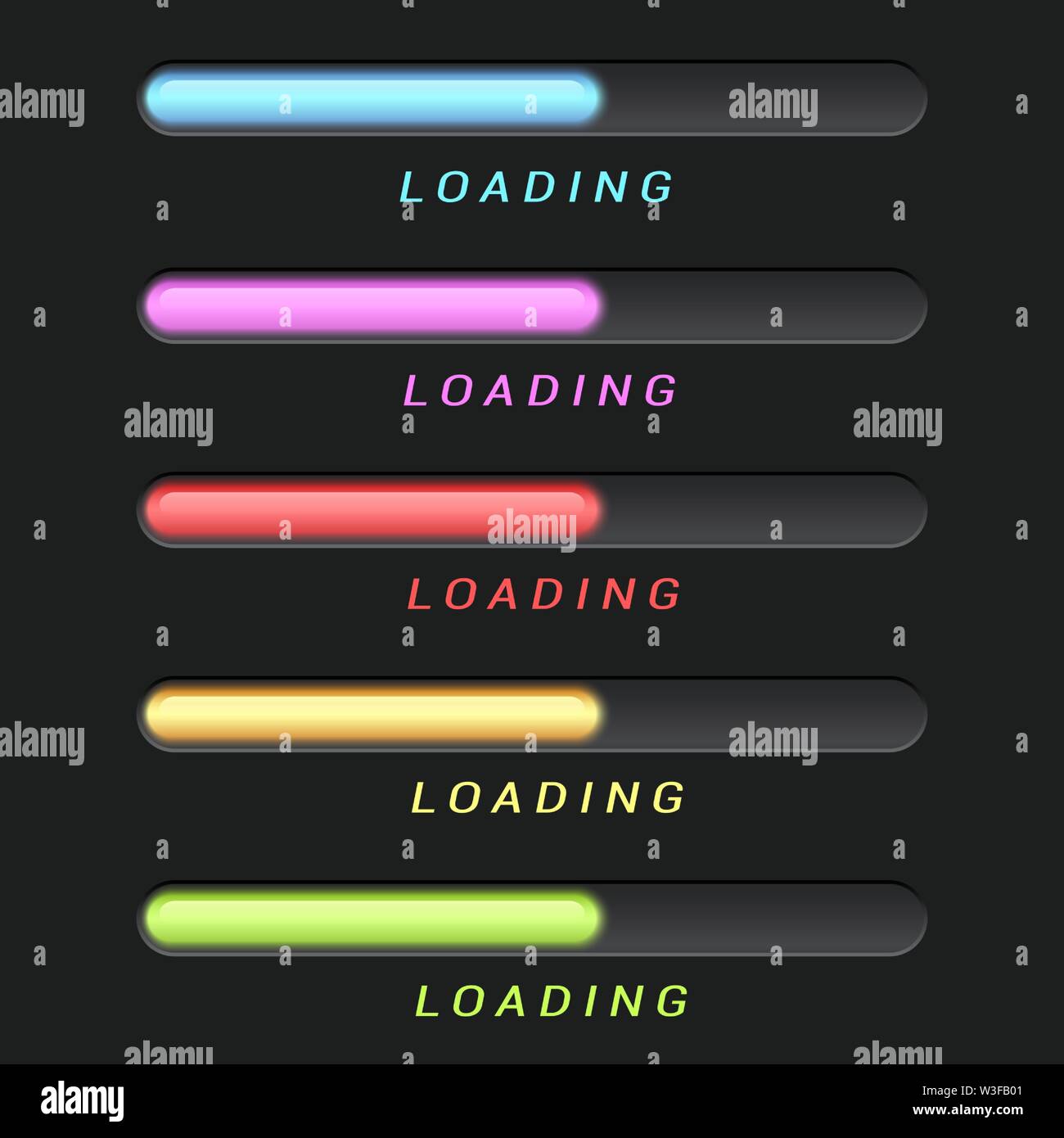 Downloading bar on different hi-res stock photography and images - Alamy