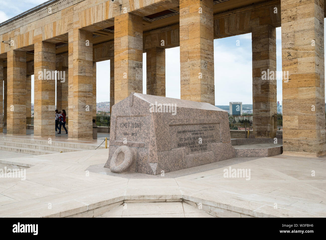 Tomb of İsmet İnönü, Anıtkabir (mausoleum of Mustafa Kemal Atatürk ...