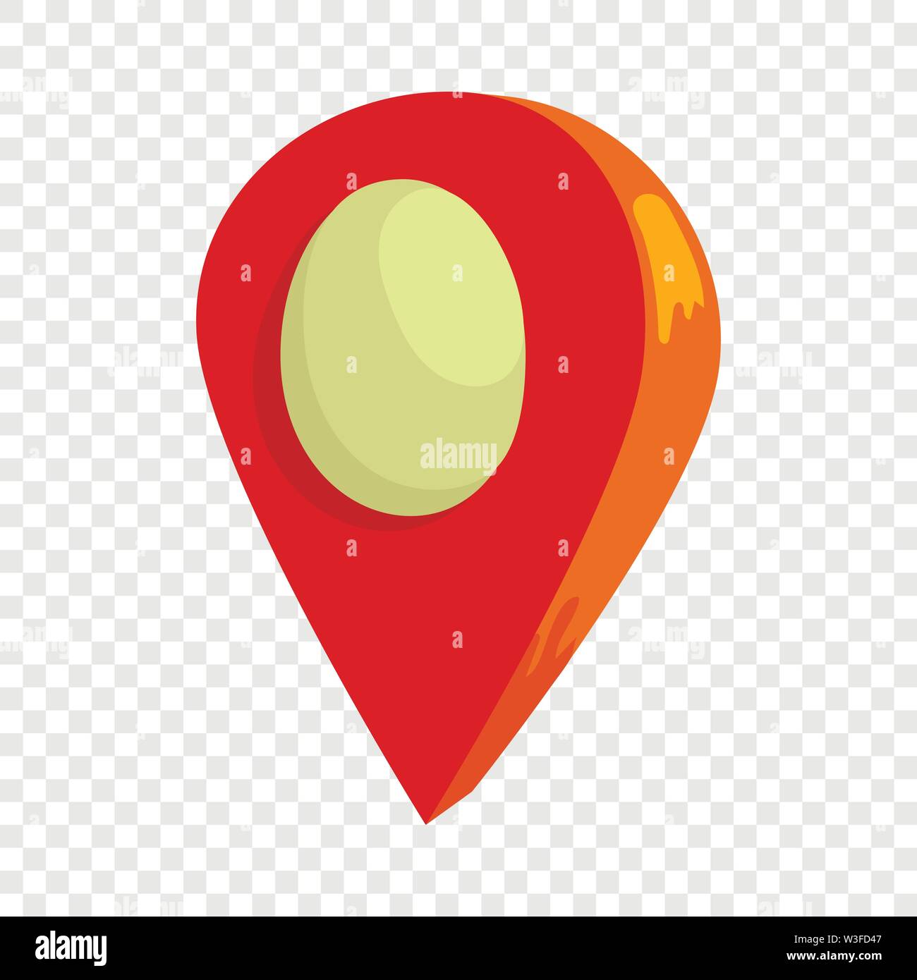 GPS icon, cartoon style Stock Vector Image & Art - Alamy