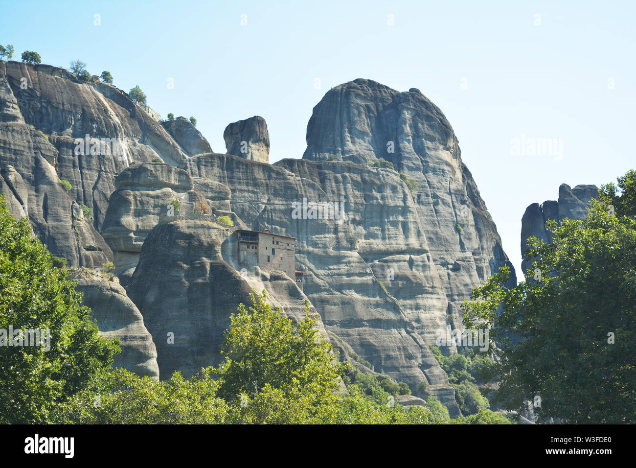 Monastery of saint nicholas anapafsas hi-res stock photography and ...