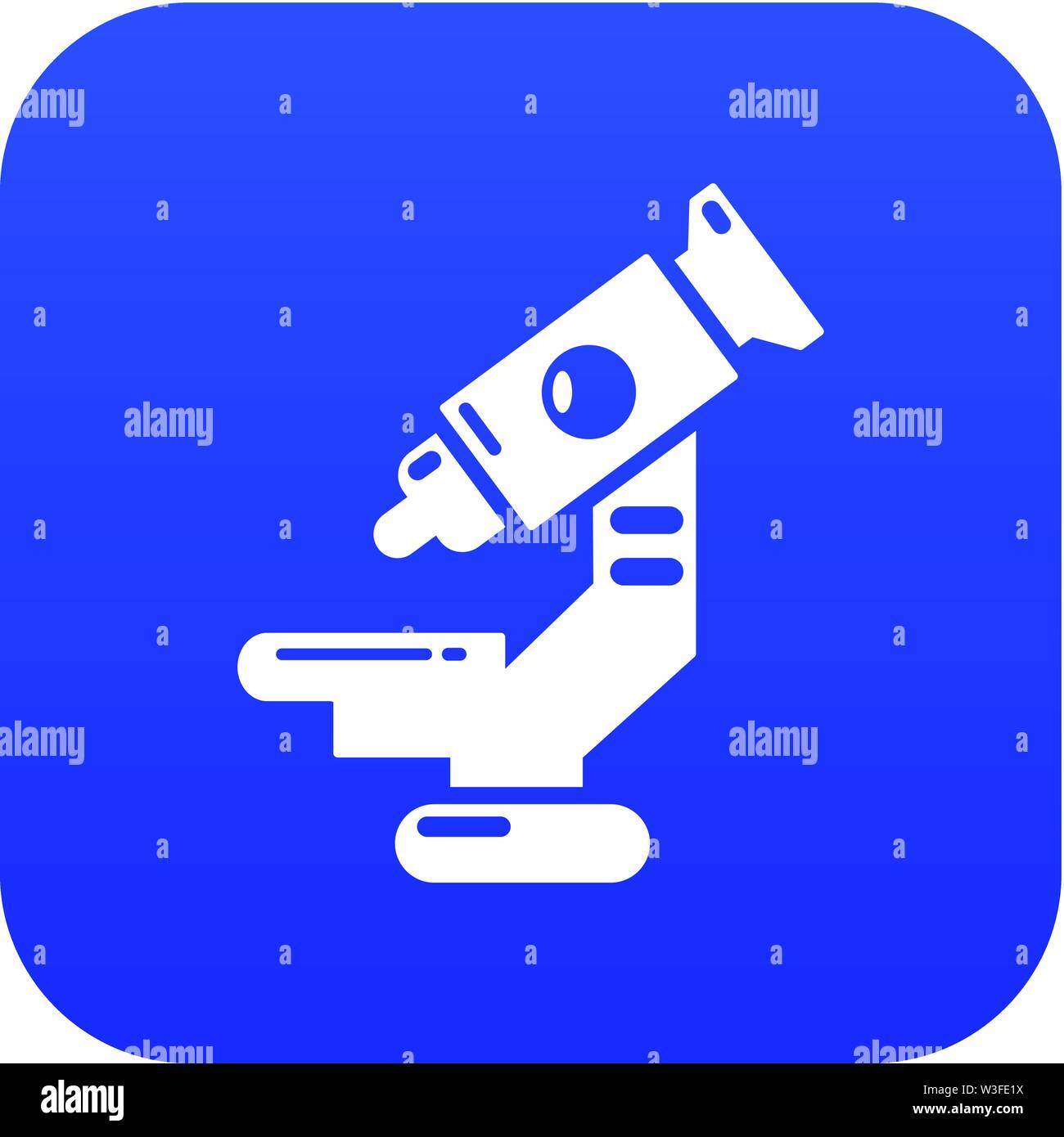 Microscope icon, simple black style Stock Vector Image & Art - Alamy