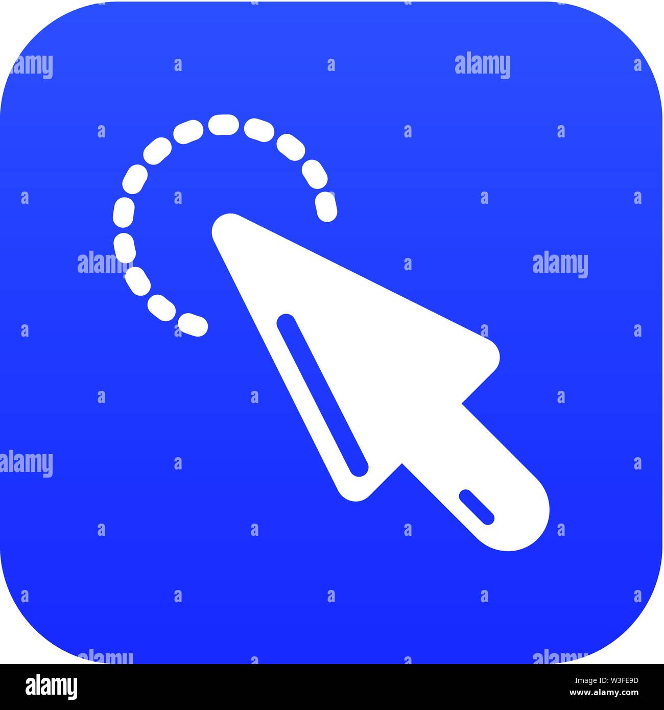 Cursor clean icon, simple black style Stock Vector Image & Art - Alamy