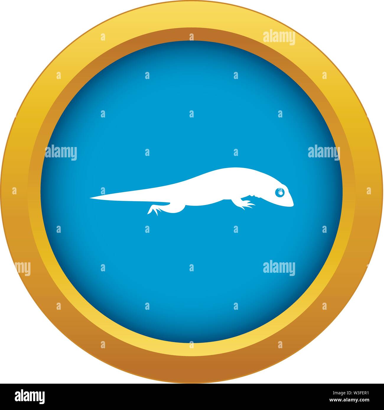 Blue reptilian wildlife Stock Vector Images - Alamy