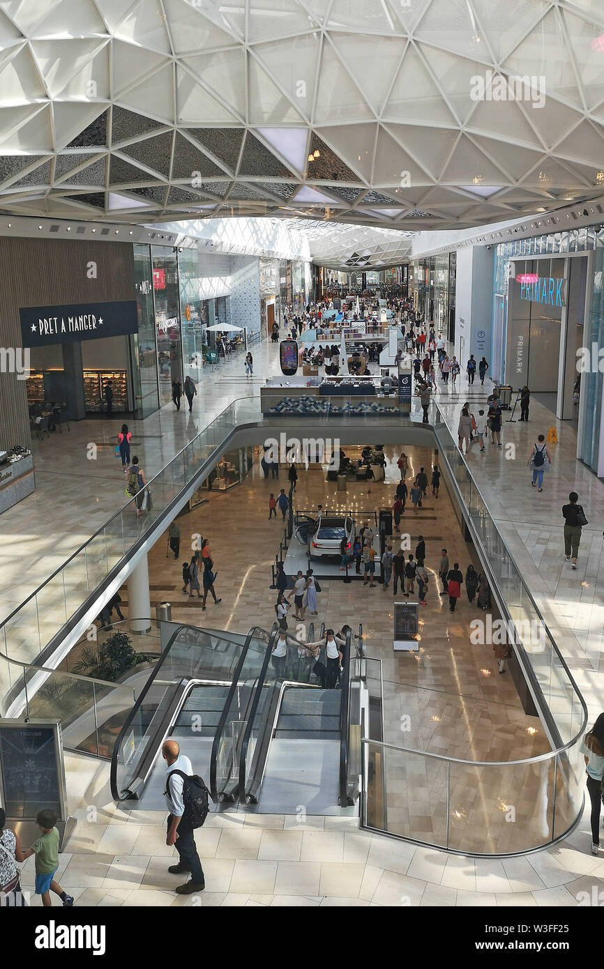 A general view west 12 shopping centre hi-res stock photography and ...
