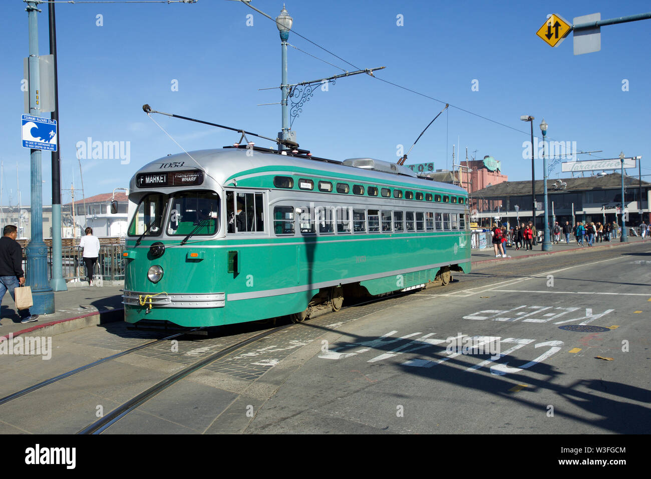 SAN FRANCISCO, CALIFORNIA, UNITED STATES - NOV 25th, 2018: F-line ...