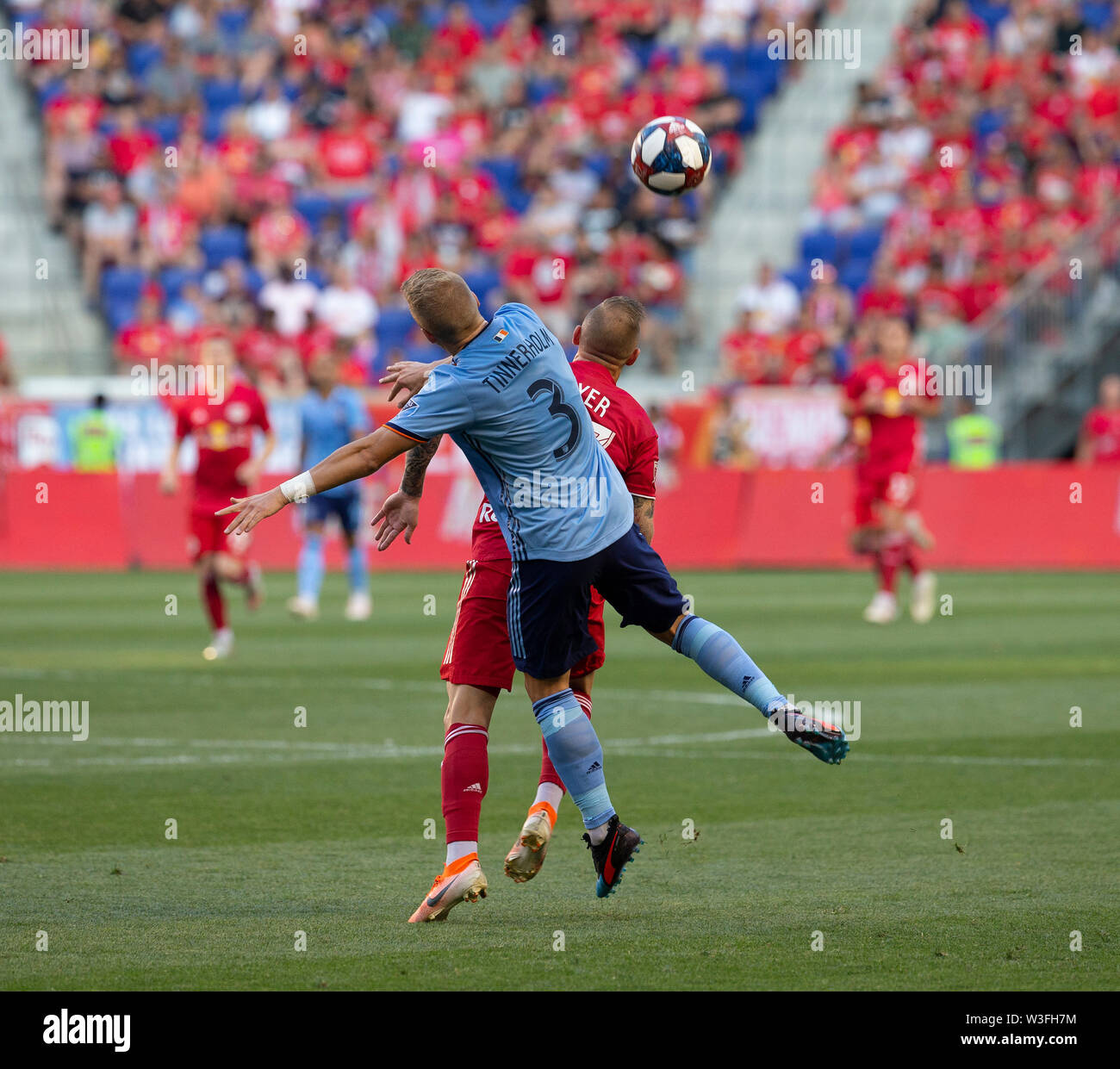 Harrison, United States. 14th July, 2019. Daniel Royer (77) of Red ...