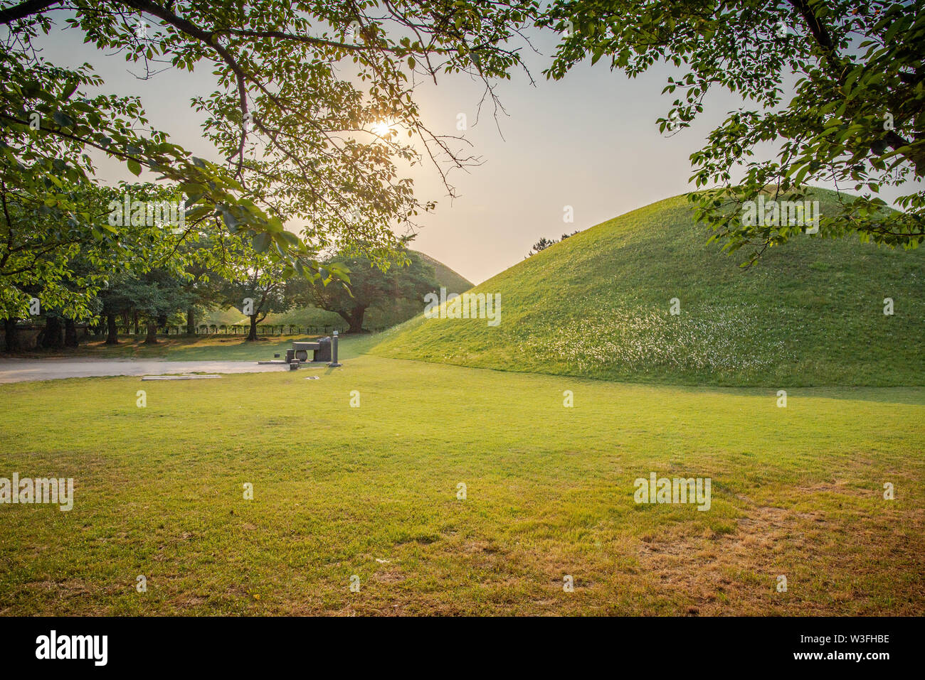 Gyeongju daereungwon ancient tombs hi-res stock photography and images ...