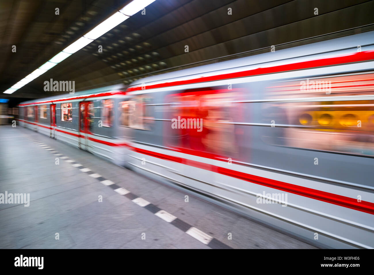 Metro, Prague, Czech Republic, Europe Stock Photo - Alamy