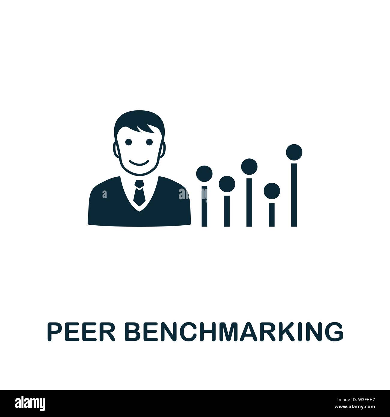 Compare the market logo Stock Vector Images - Alamy