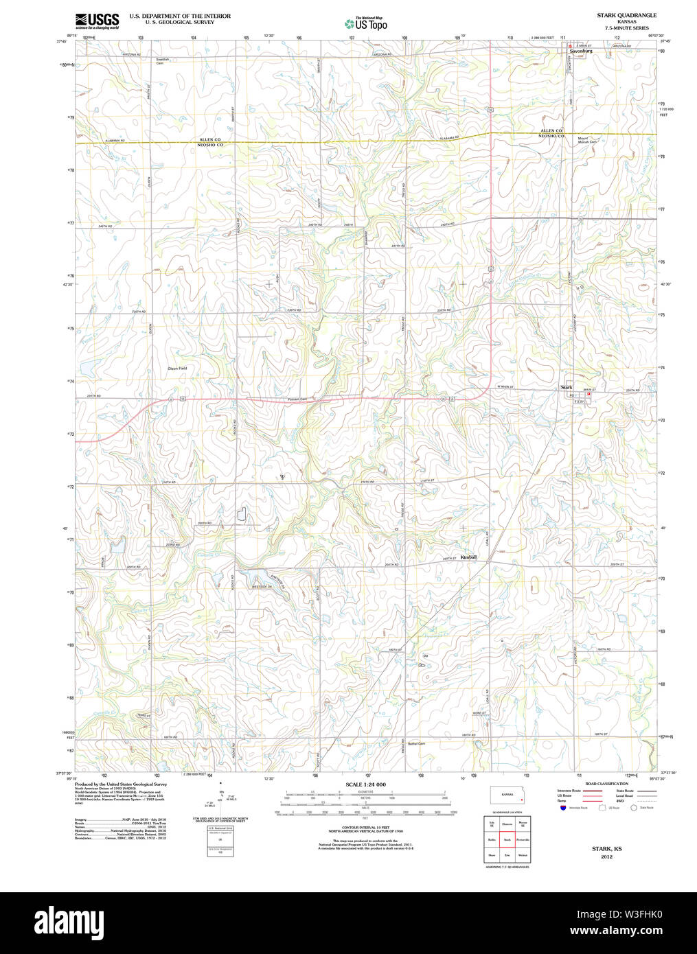 Stark map hi-res stock photography and images - Alamy