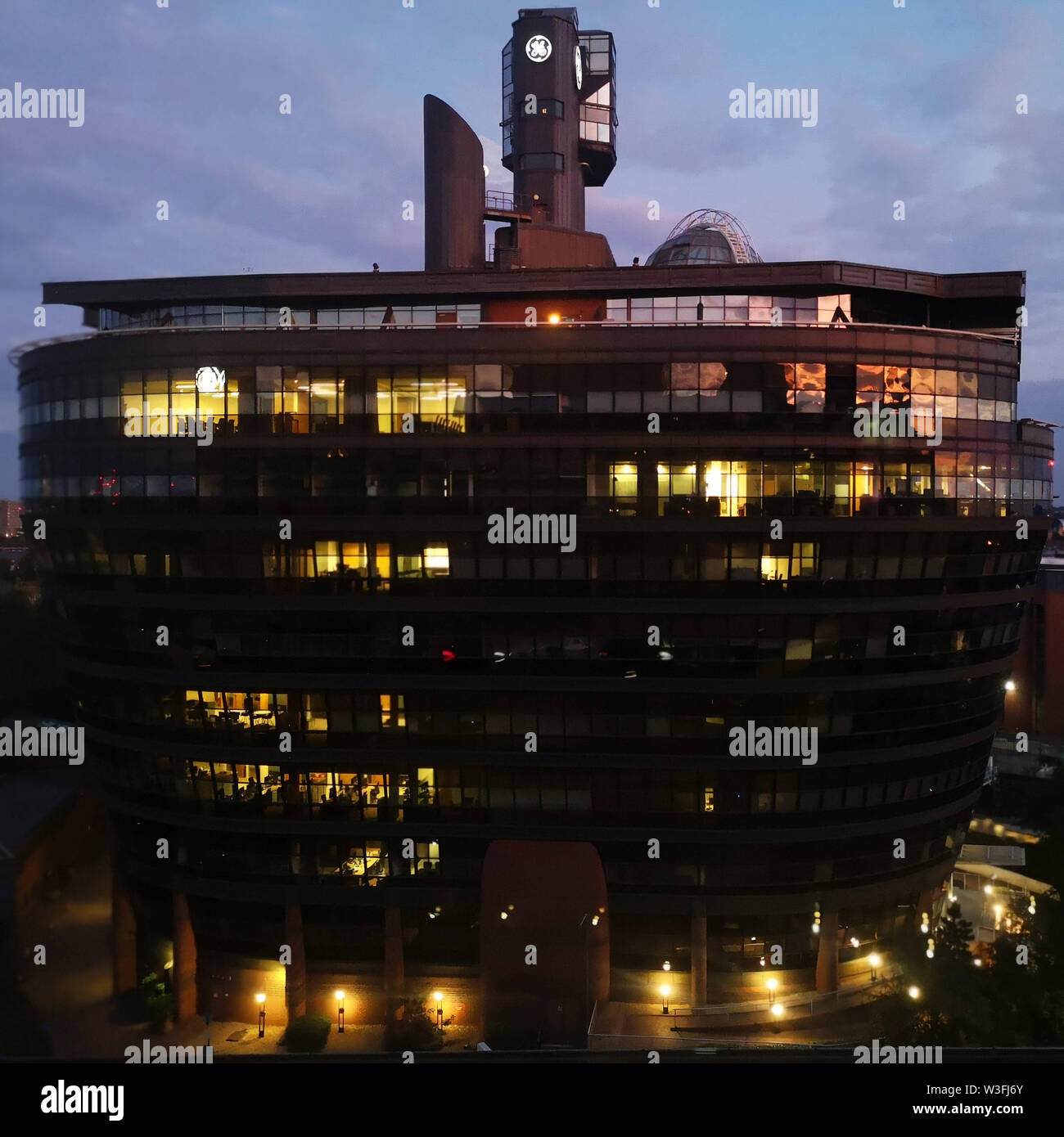 General Electric Ark building in Hammersmith, London, 13 July 2019 ...
