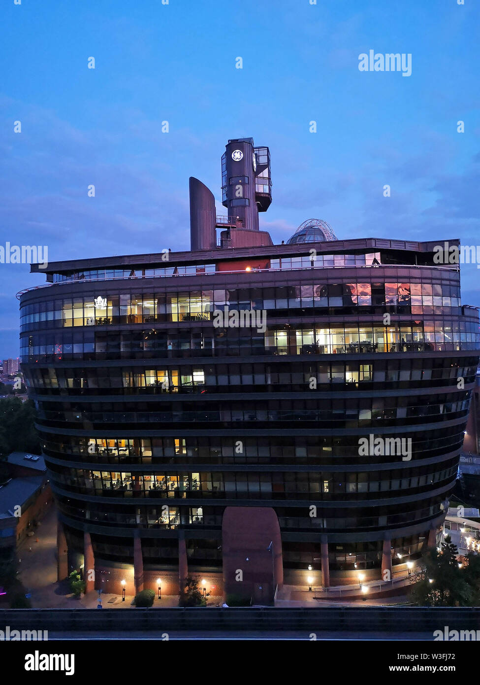 General Electric Ark building in Hammersmith, London, 13 July 2019 ...