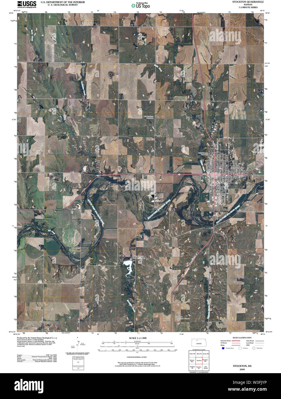 Map of stockton Cut Out Stock Images & Pictures - Alamy