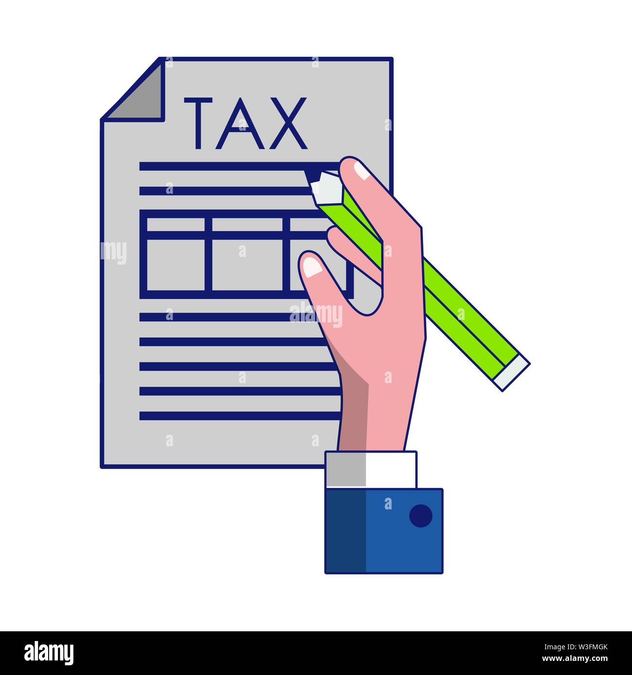 state government tax business cartoon Stock Vector Image & Art - Alamy