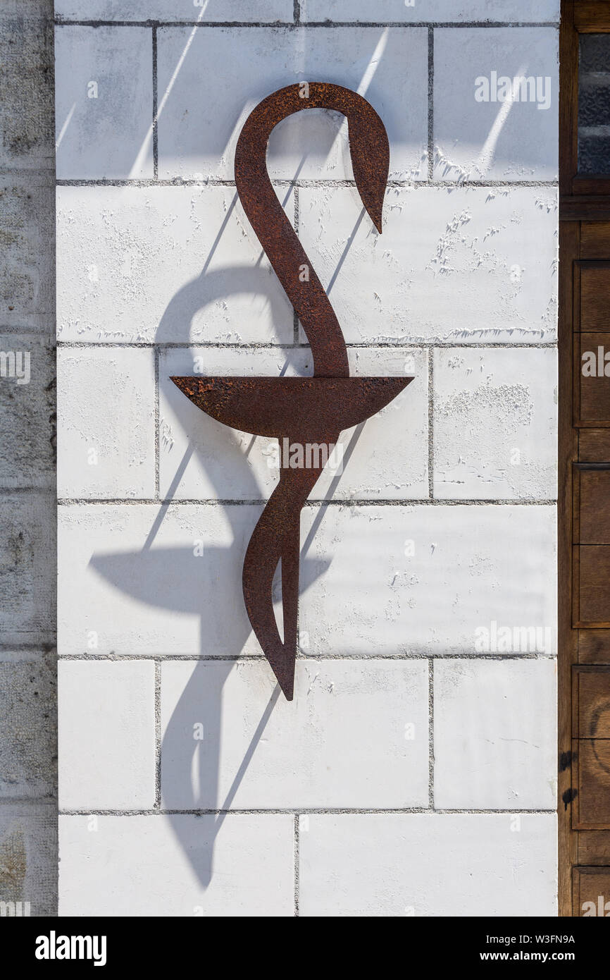 Rusty shop sign hi-res stock photography and images - Alamy