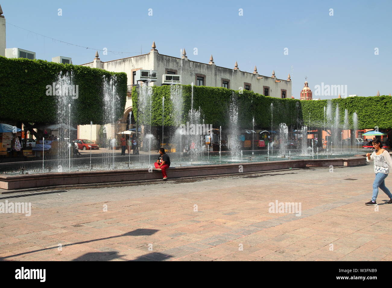 Temple of Santa Rosa de Viterbo in the Mariano de las casas Square in ...