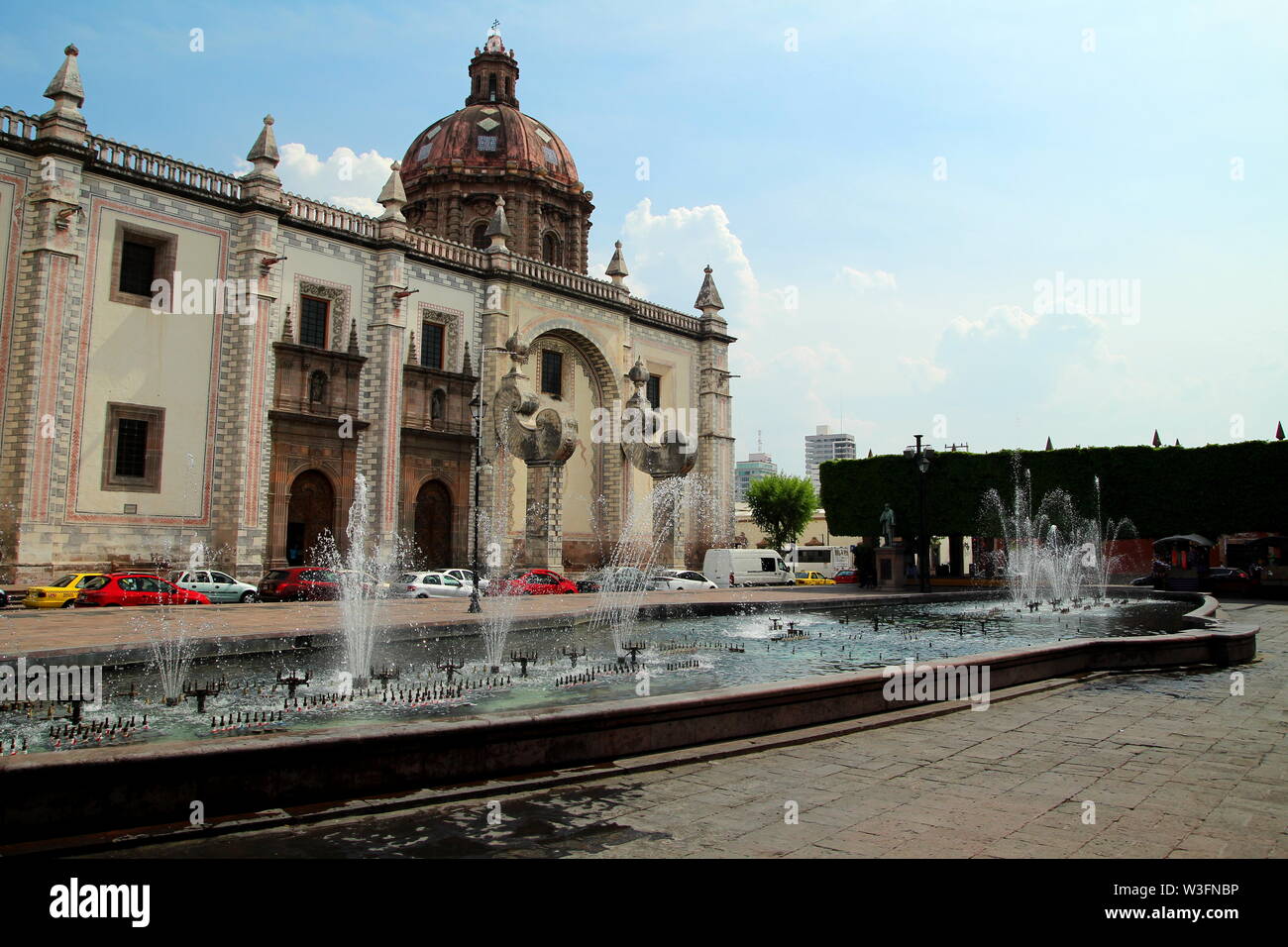 Temple of Santa Rosa de Viterbo in the Mariano de las casas Square in ...