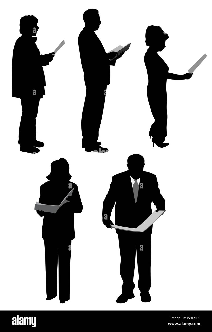 Narrator book Stock Vector Images - Alamy