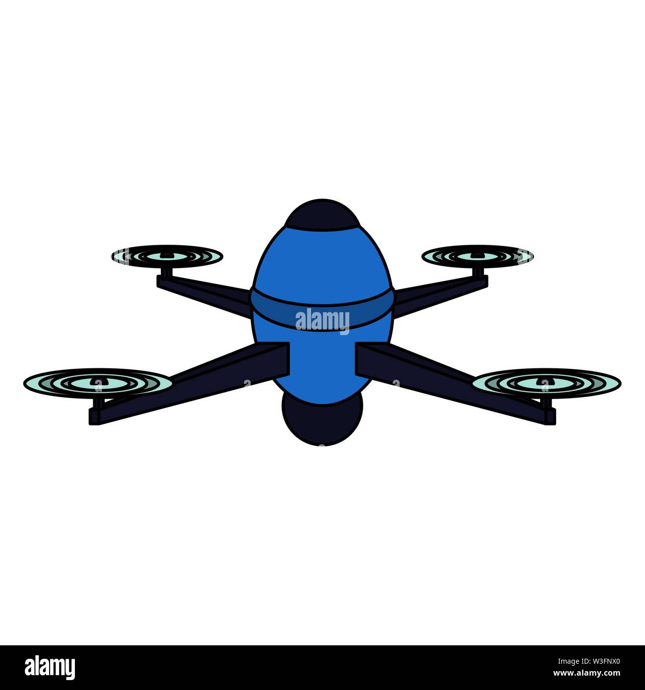 air drone remote control cartoon Stock Vector Image & Art - Alamy