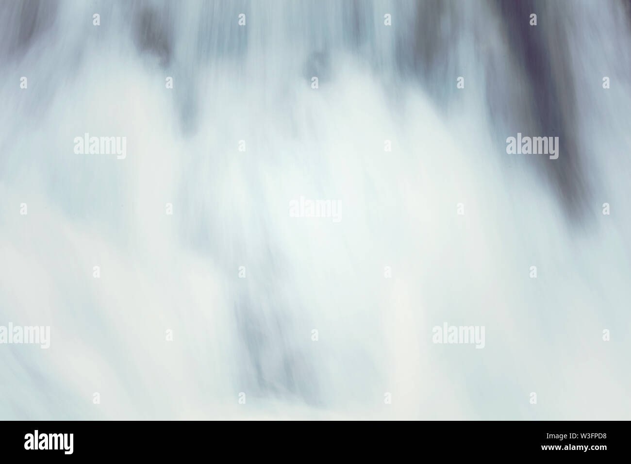 Waterfall cascade as background with running water Stock Photo - Alamy