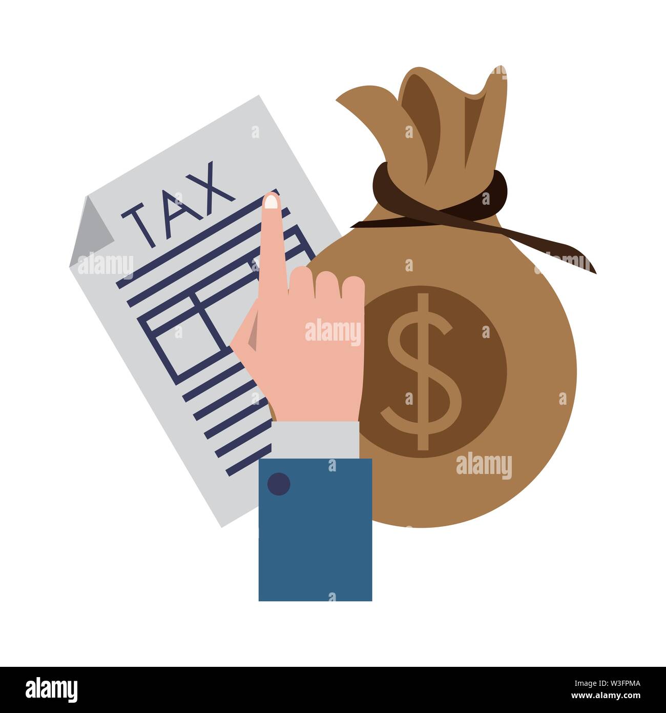 state government tax business cartoon Stock Vector Image & Art - Alamy