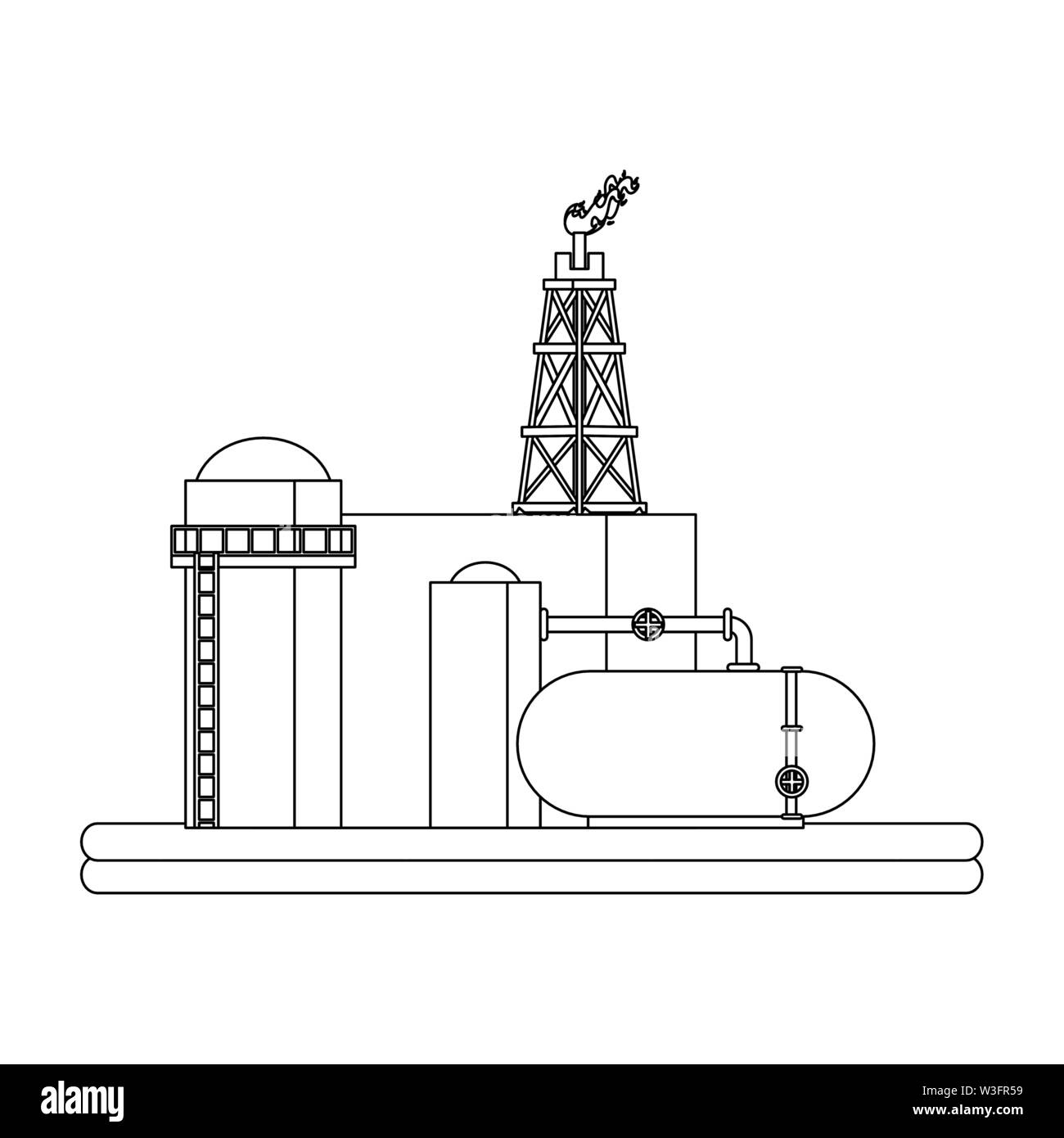 Refinery Clip Art