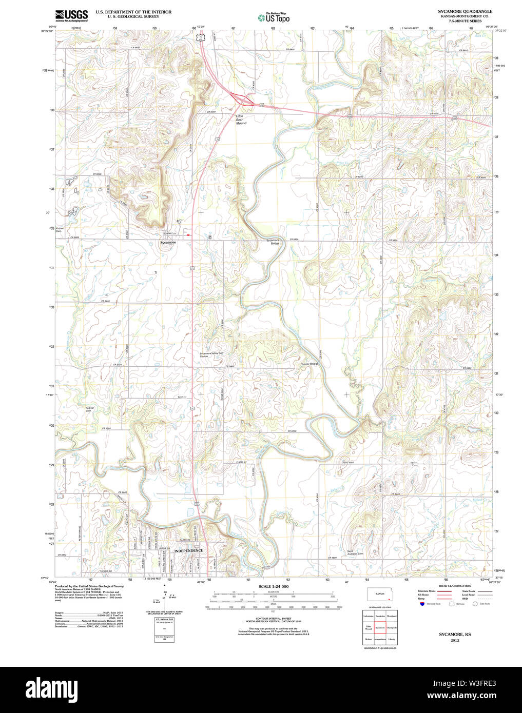 Map of sycamore hi-res stock photography and images - Alamy