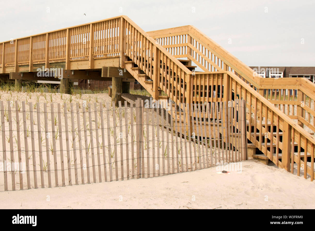 New stairs have been built on fire island to get you over the dunes and ...
