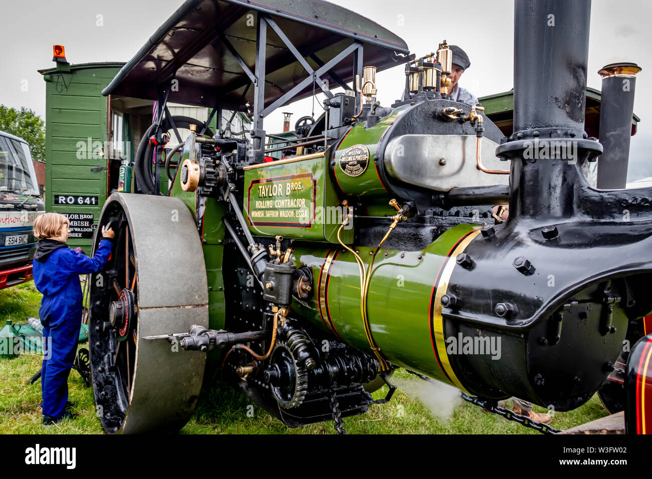 Steam Roller Driver High Resolution Stock Photography and Images - Alamy