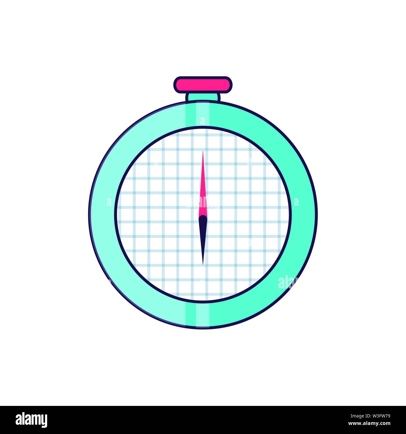 compass guide device isolated icon vector illustration design Stock ...