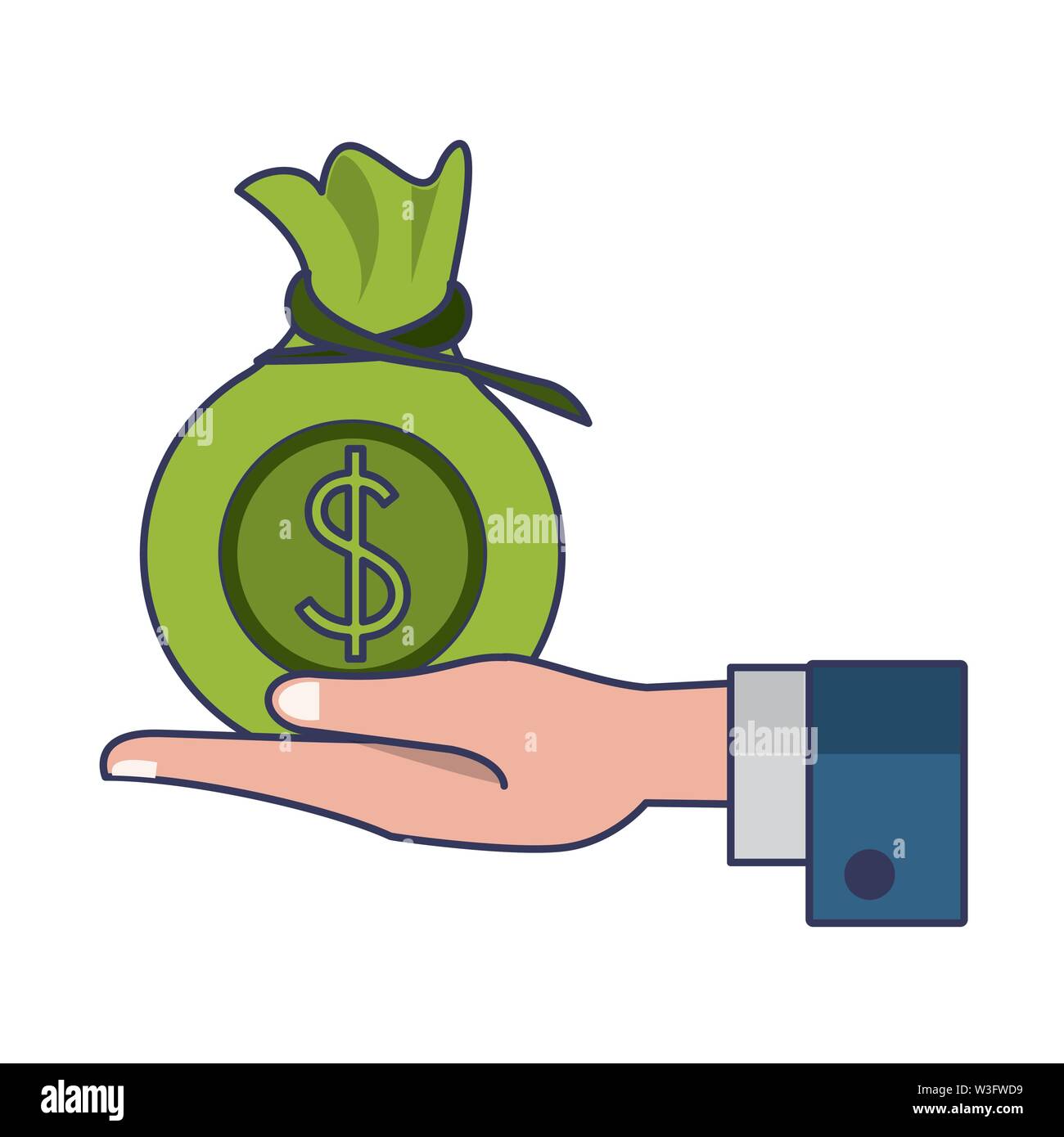 saving money business finance cartoon Stock Vector Image & Art - Alamy