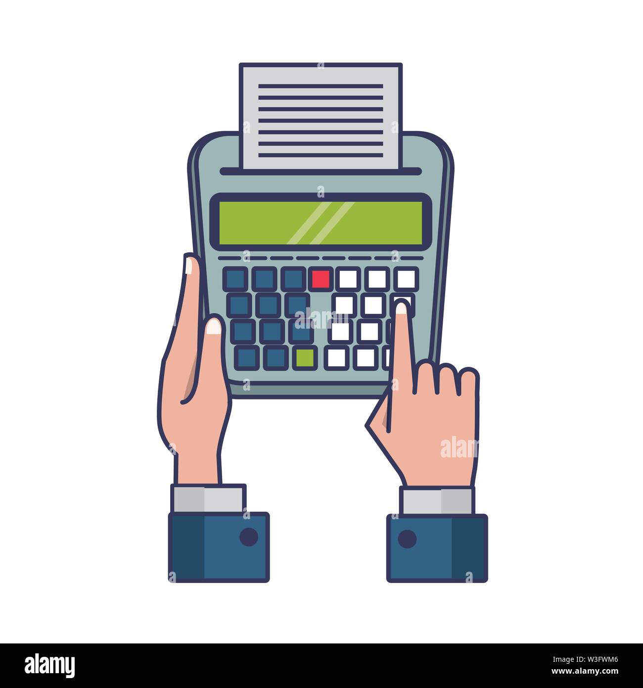 personal finance expenses balance cartoon Stock Vector Image & Art - Alamy