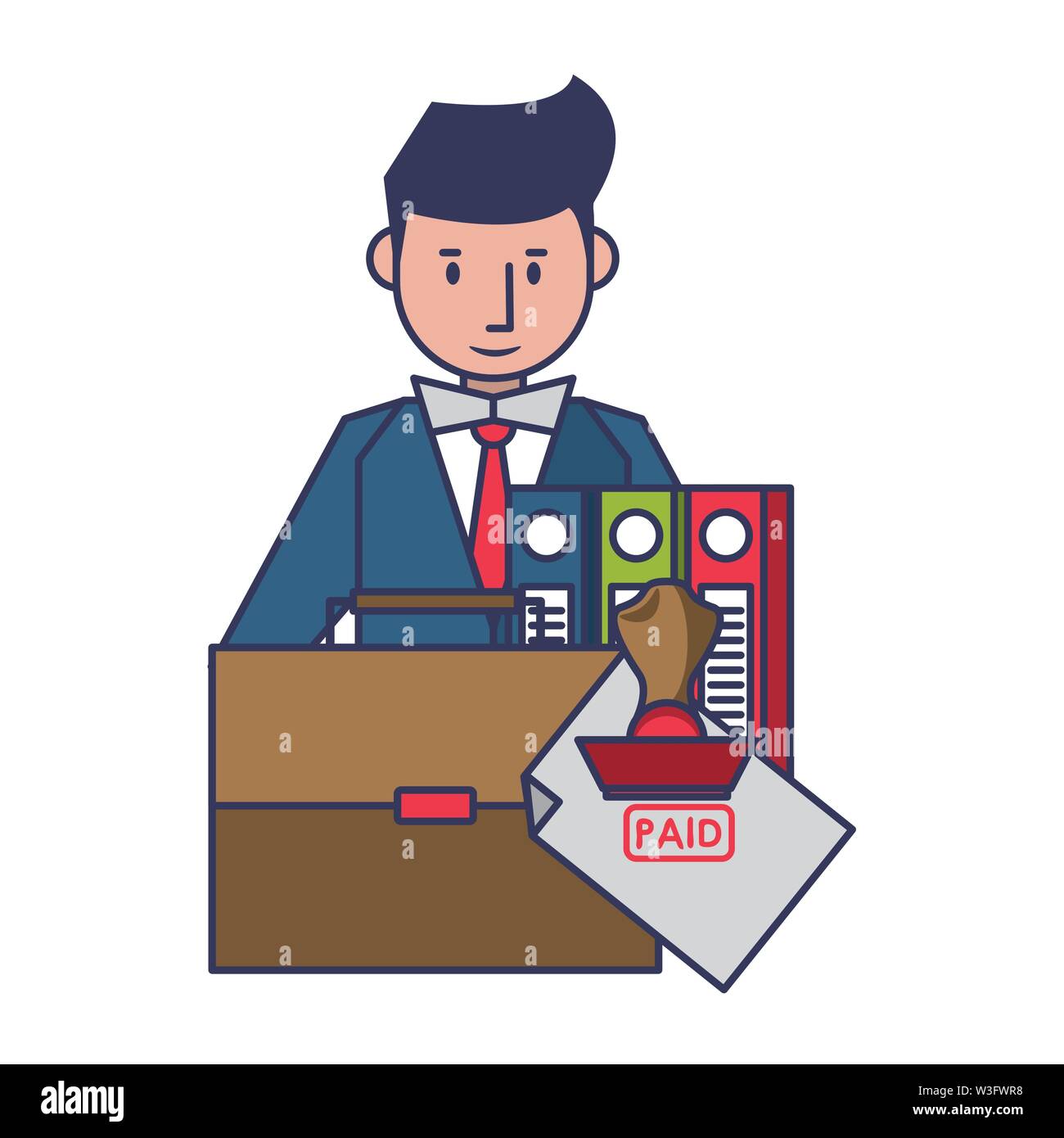 personal finance expenses balance cartoon Stock Vector Image & Art - Alamy