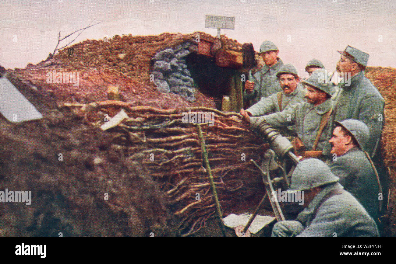 Ww2 trenches hi-res stock photography and images - Alamy