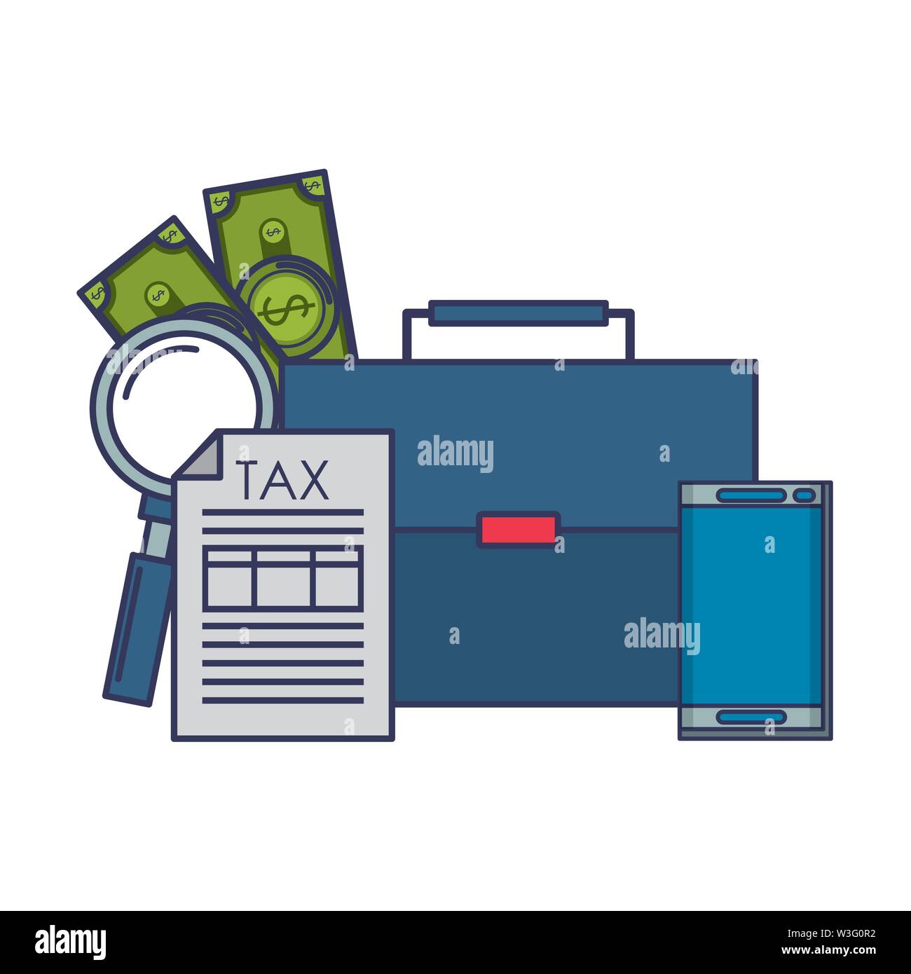 state government tax business cartoon Stock Vector Image & Art - Alamy