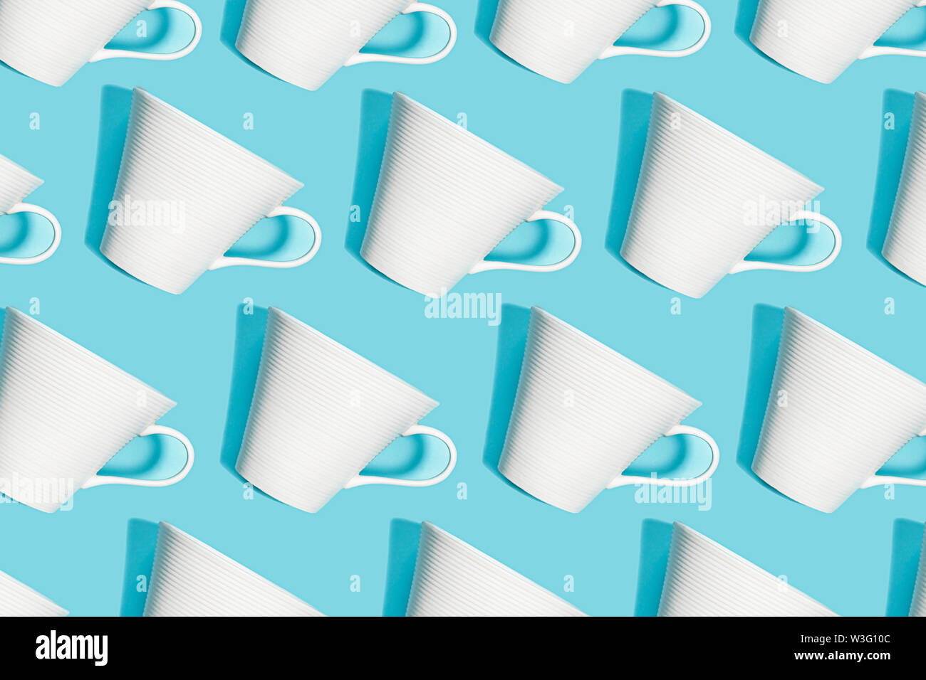 Coffee cup pattern hi-res stock photography and images - Alamy