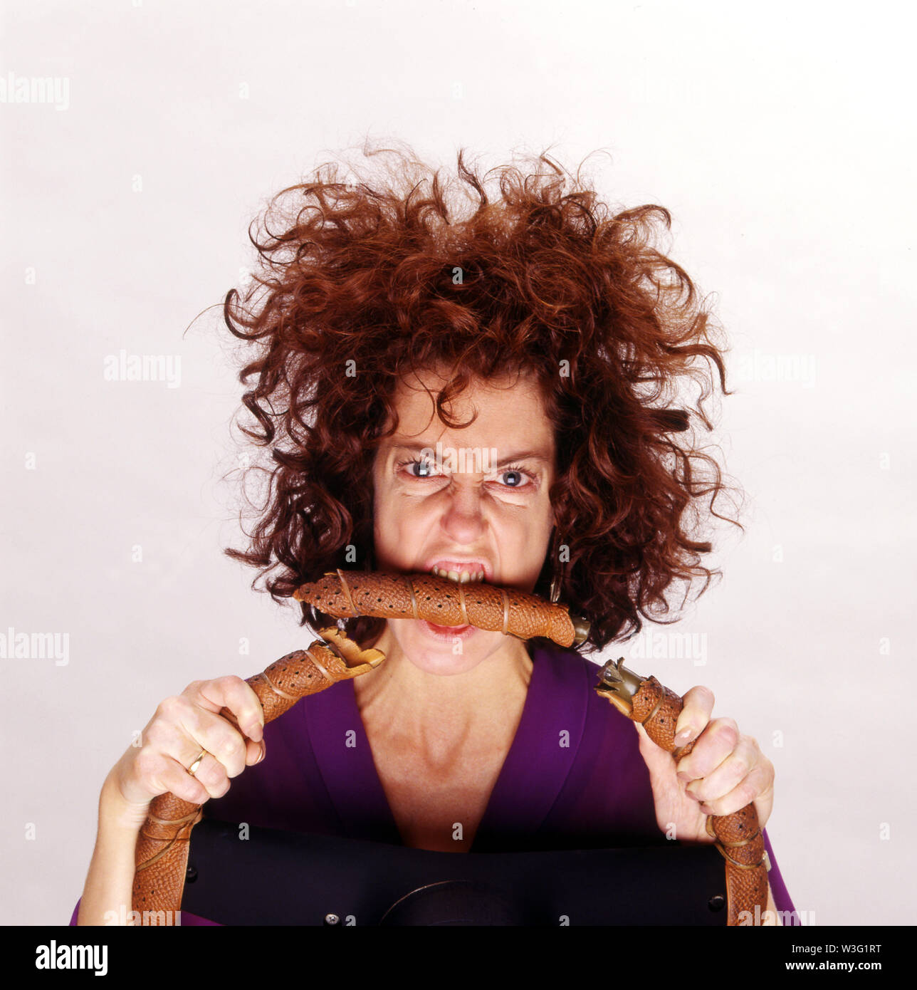 Stressed out driver Stock Photo - Alamy