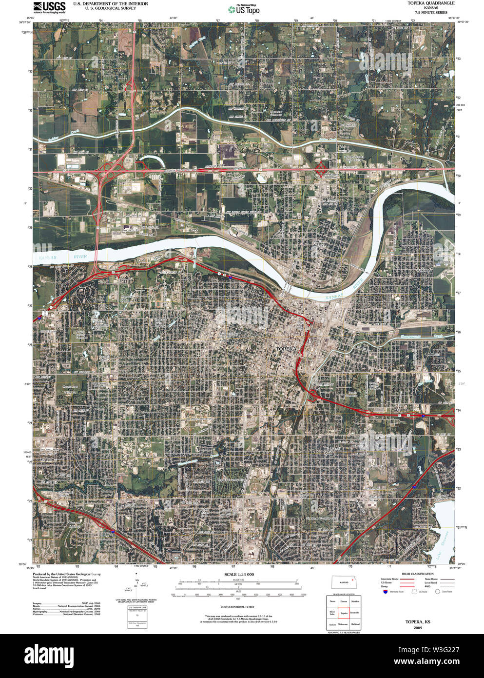 Topeka ks united states Cut Out Stock Images & Pictures - Alamy