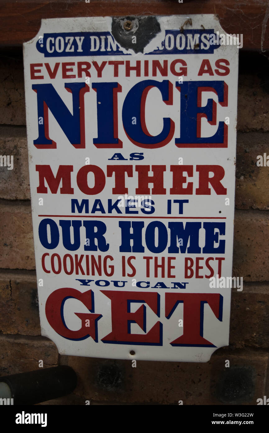 Old and amusing signs Stock Photo - Alamy